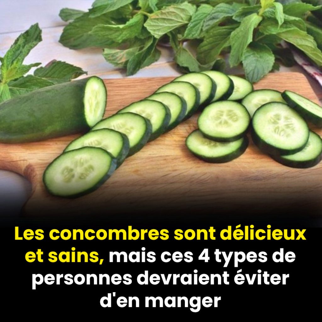 Concombre : ces profils qui devraient s'en méfier malgré ses vertus ...
